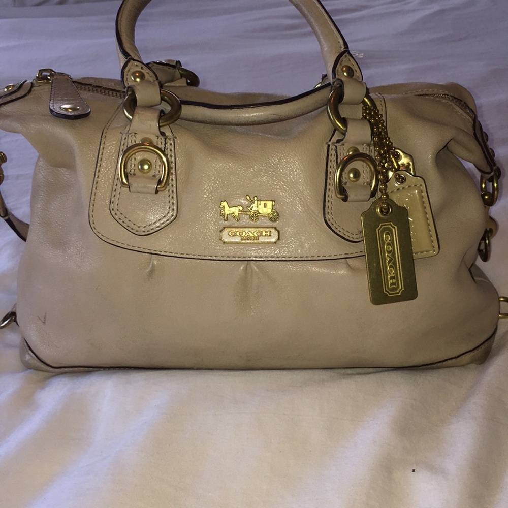 Coach Madison Sabrina Convertible Bag - Gem